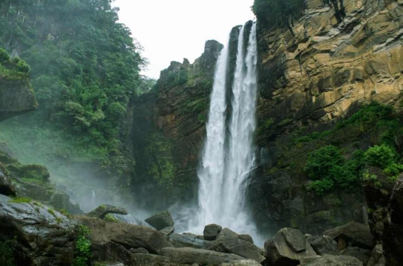 Waterfalls in Sri Lanka