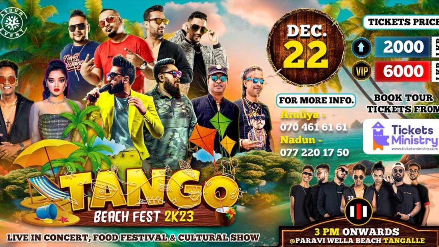 Festiwal Tango Beach & Food 2023 - Tangalle